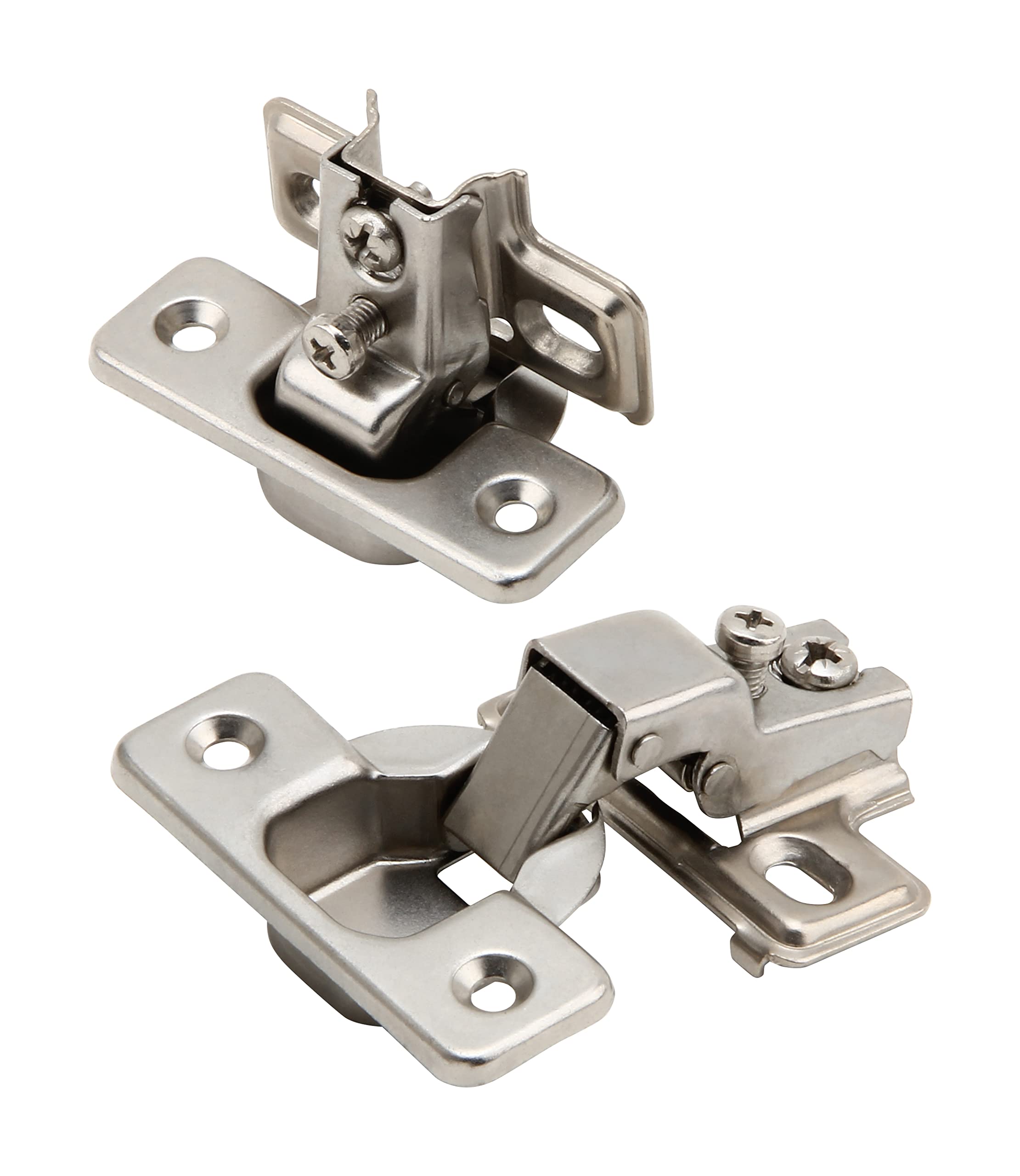 Silverline Face Frame Concealed Euro 105Deg Self Closing Compact Cabinet Hinges (6 Pack)
