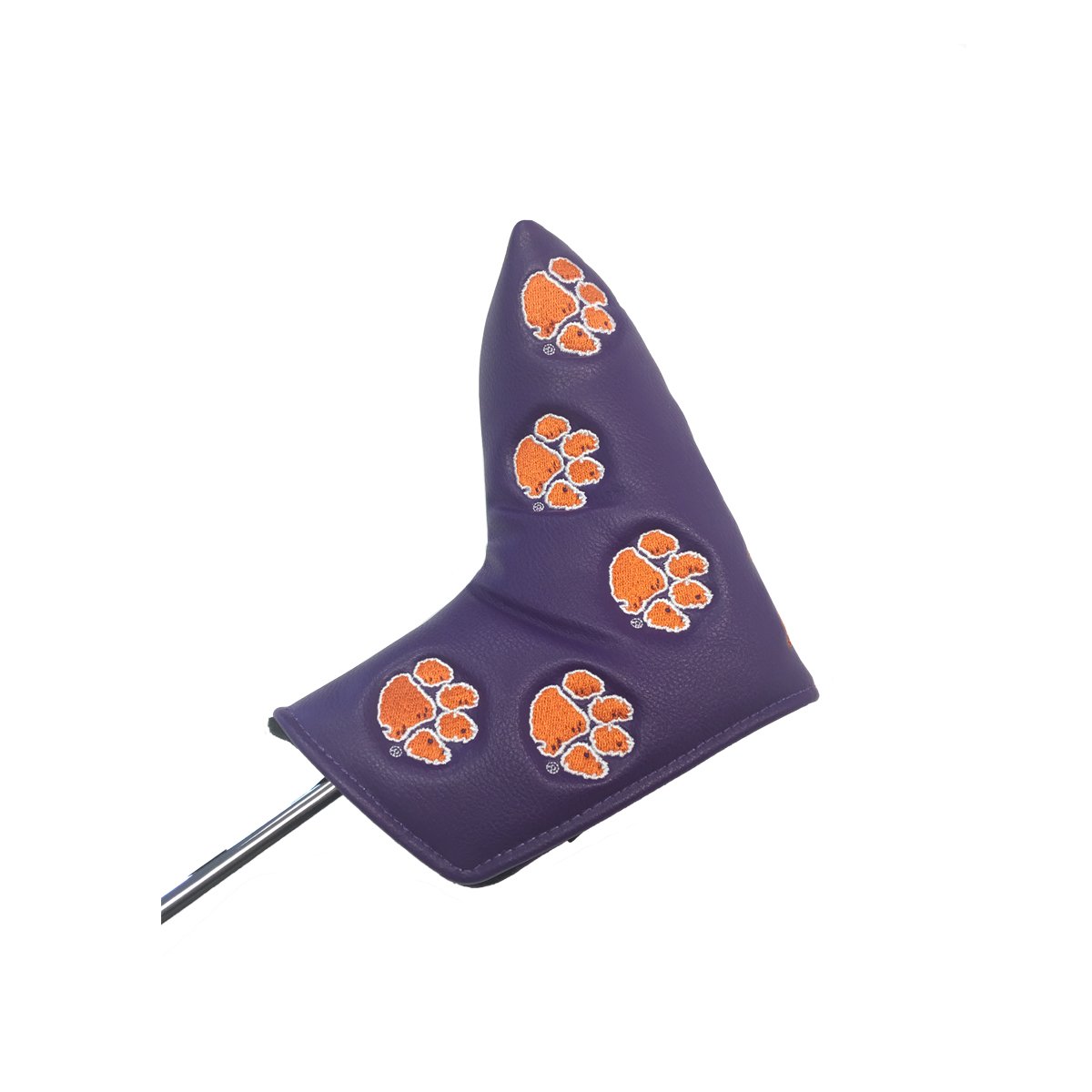 PRG Americas NCAA Clemson Tigers Blade Putter Cover, Purple