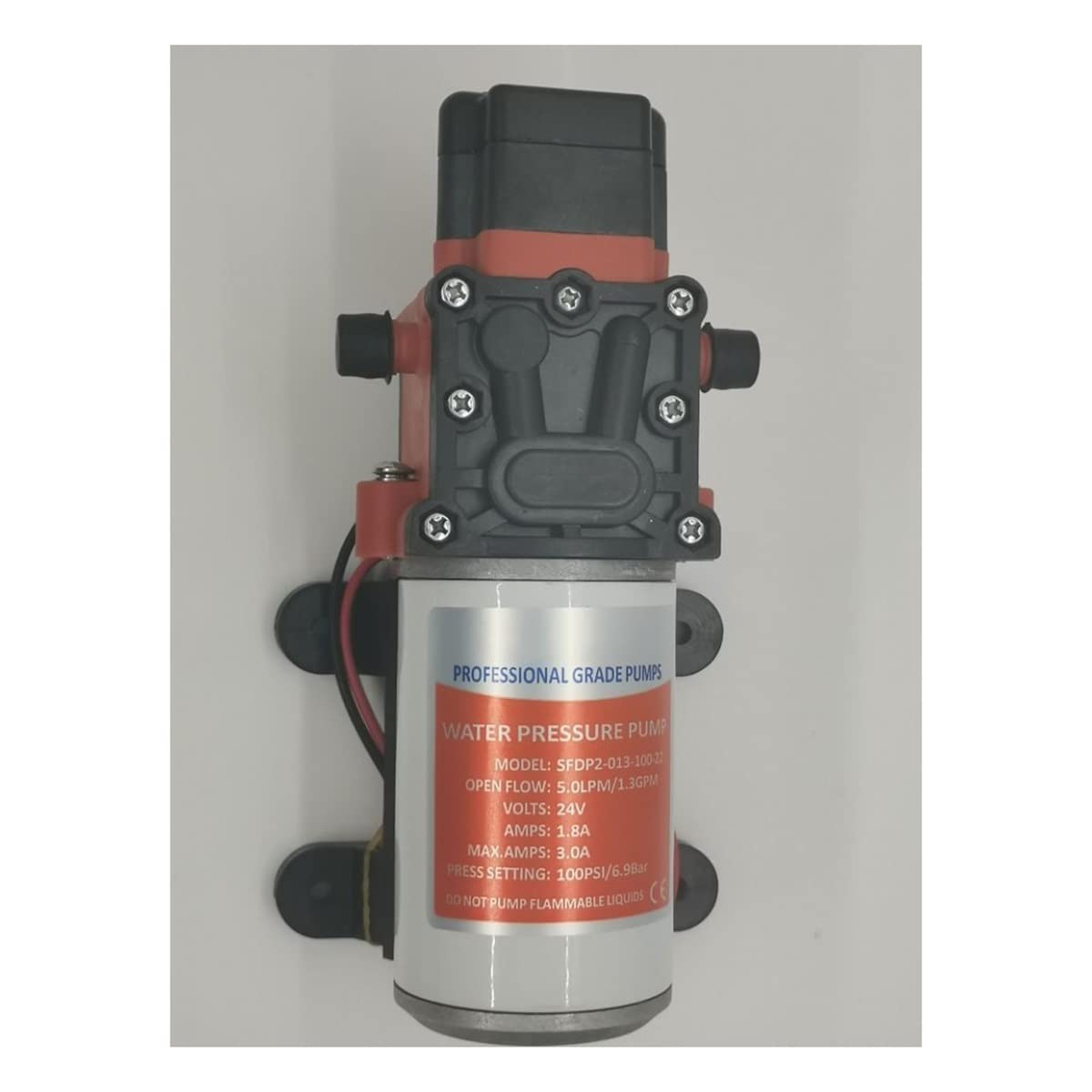 XuuSHA Hand Bilge Pump 12V Electric Water High Pressure Diaphragm Pump for Boat Bilge Pump Automatic (Voltage : 12V)