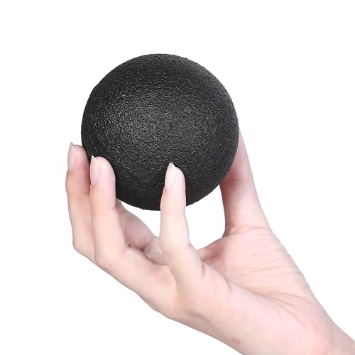 Tgoon Foam Roller Ball, Soft Deeper Massage Yoga Foam Roller with High Density Foam Structure for Yoga for Adults for Stability Exercise(Black, 8CM Single Ball)