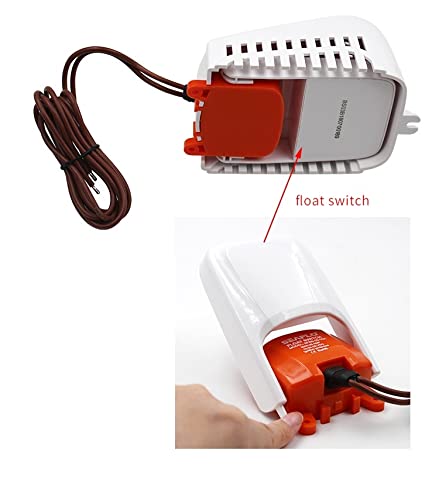 XuuSHA Hand Bilge Pump 12V 24V 32V DC Automatic Electric Boat Marine Bilge Pump Float Switch Bilge Pump Automatic