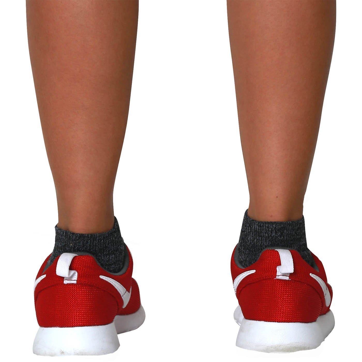 Pure Athlete Walking Socks - Comfortable Padded Walking Socks - Use for Jogging, Running, Working Out (White, Large)