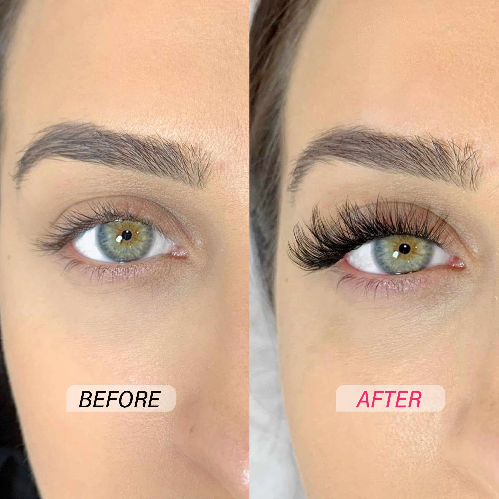 Self Adhesive Eyelashes Clusters Fluffy Individual Lashes with Lash Tweezers Reusable Self Adhesive Lash Clusters 10-16mm Easy to Apply Lash Extension Kit No Glue Eyelashes Needed by TOOCHUNAG