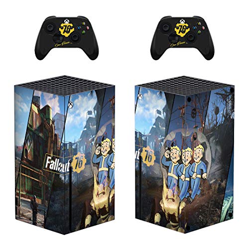Shooter Game Xbox Series X Skin Set Full Faceplates Skin Console & Controller Decal Stickers by FELIPE SEIJI KUBA