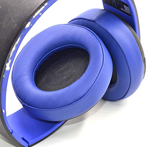 PS4 Earpads Upgrade Foam Replacement Compatible with Sony ps4 Gold Wireless Headset PS3 PS4 7.1 Virtual Surround Sound CECHYA-0083 Headset, Softer Small Sheepskin ,High-Density Noise Cancelling Foam