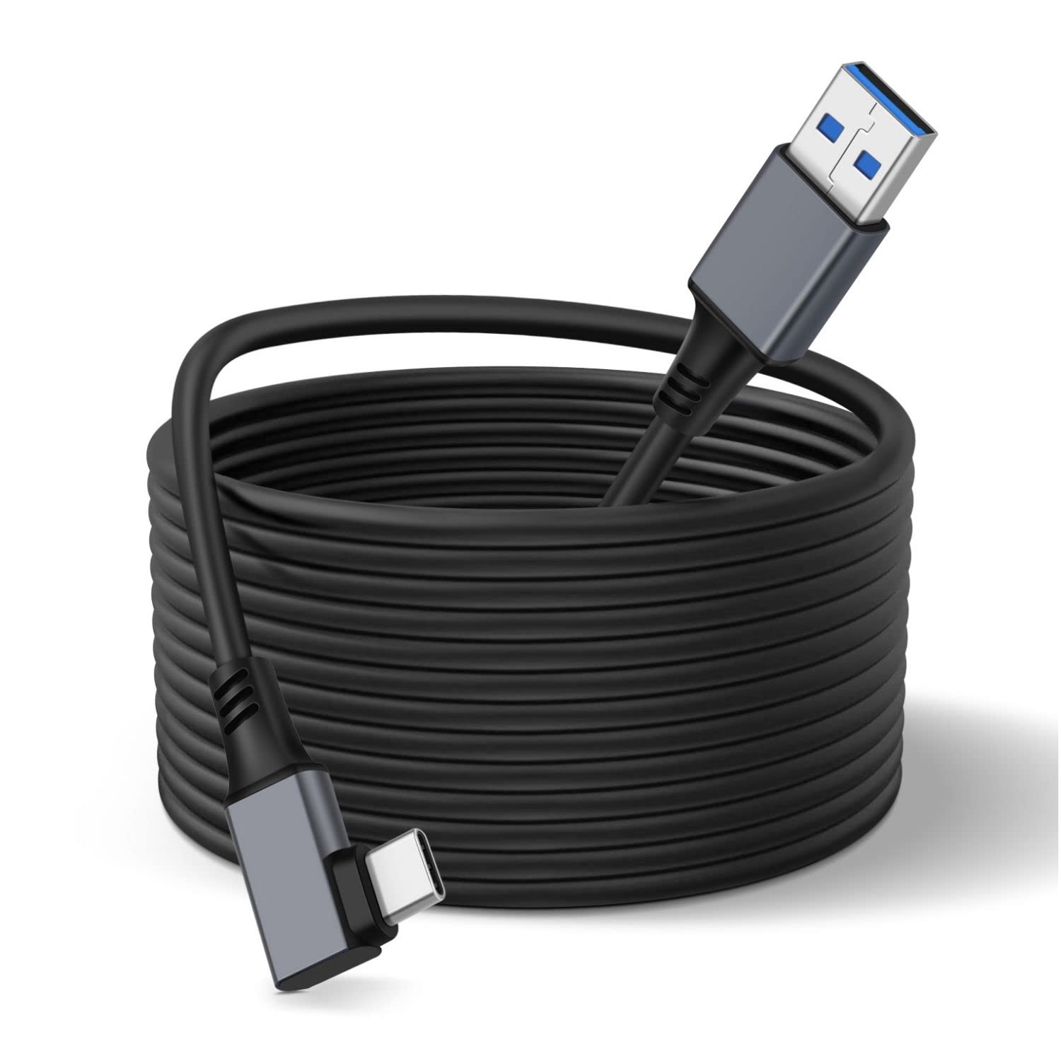 TNP Link Cable 20 FT Compatible With Oculus Quest 2 - USB 3.2 to Type C Link Cable VR Quest 2 - High Speed Data Transfer and Fast Charing Quest 2 Link Cable for VR Headset to Gaming PC