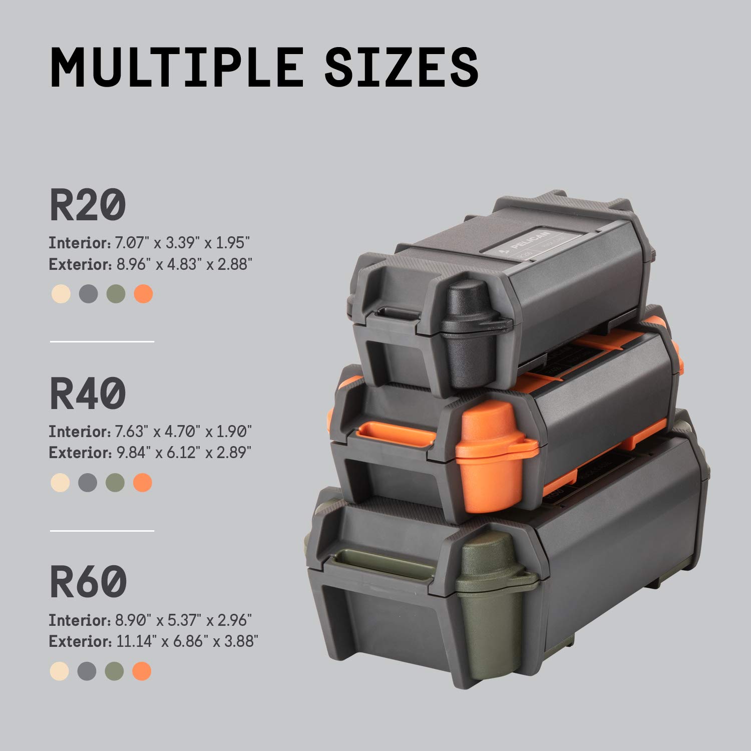 Pelican Ruck R60 Case (Black)