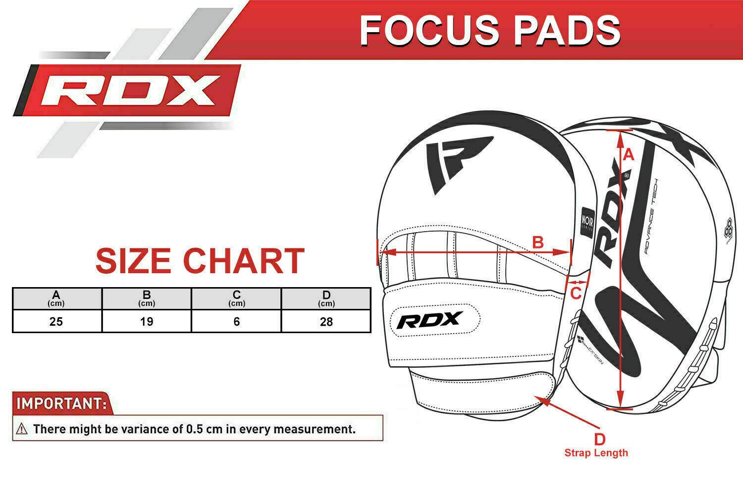 RDX Boxing Pads and Bag Gloves Set, Convex Skin Leather Hook and Jab Target Focus with Punch Mitts, Hand Strike Shield for Muay Thai, Boxercise, Kickboxing, Martial Arts, Karate, MMA Training