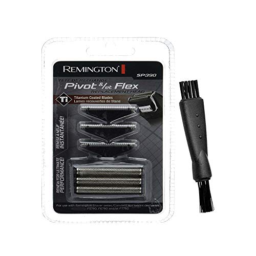 Remington SP390 Replacement Foil & Cutter for F5790CS, F5790, F6790, F7790 with Shaver Aid Brush - Bundle