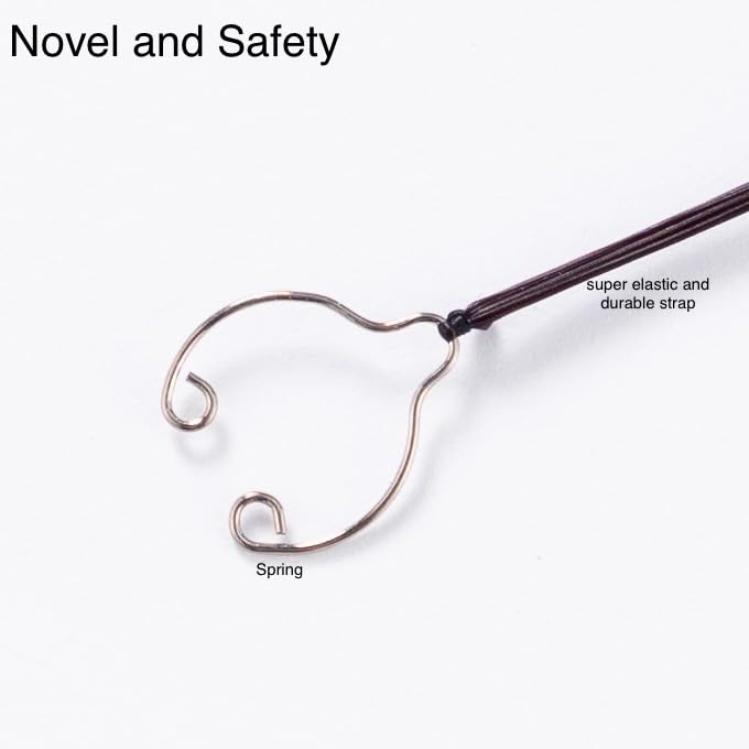 Podstring Anti-lost strap for Airpods Pro 1st generation and wireless in-ear earbuds (only double ear, not for Airpods Pro 2nd & 3rd) (white)