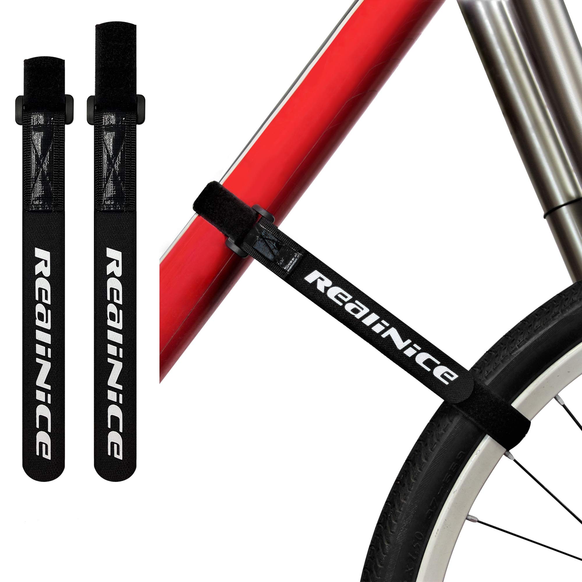 RealiNice Bike Rack Strap Upgraded Set for 27.5” 29” MTB (2 Pcs)