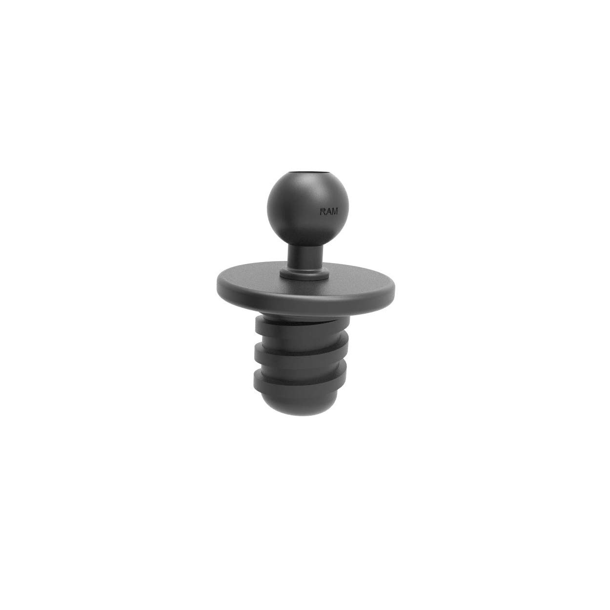 Perception Solo Mount Base for Ram Kayak Accessories - 1", Black