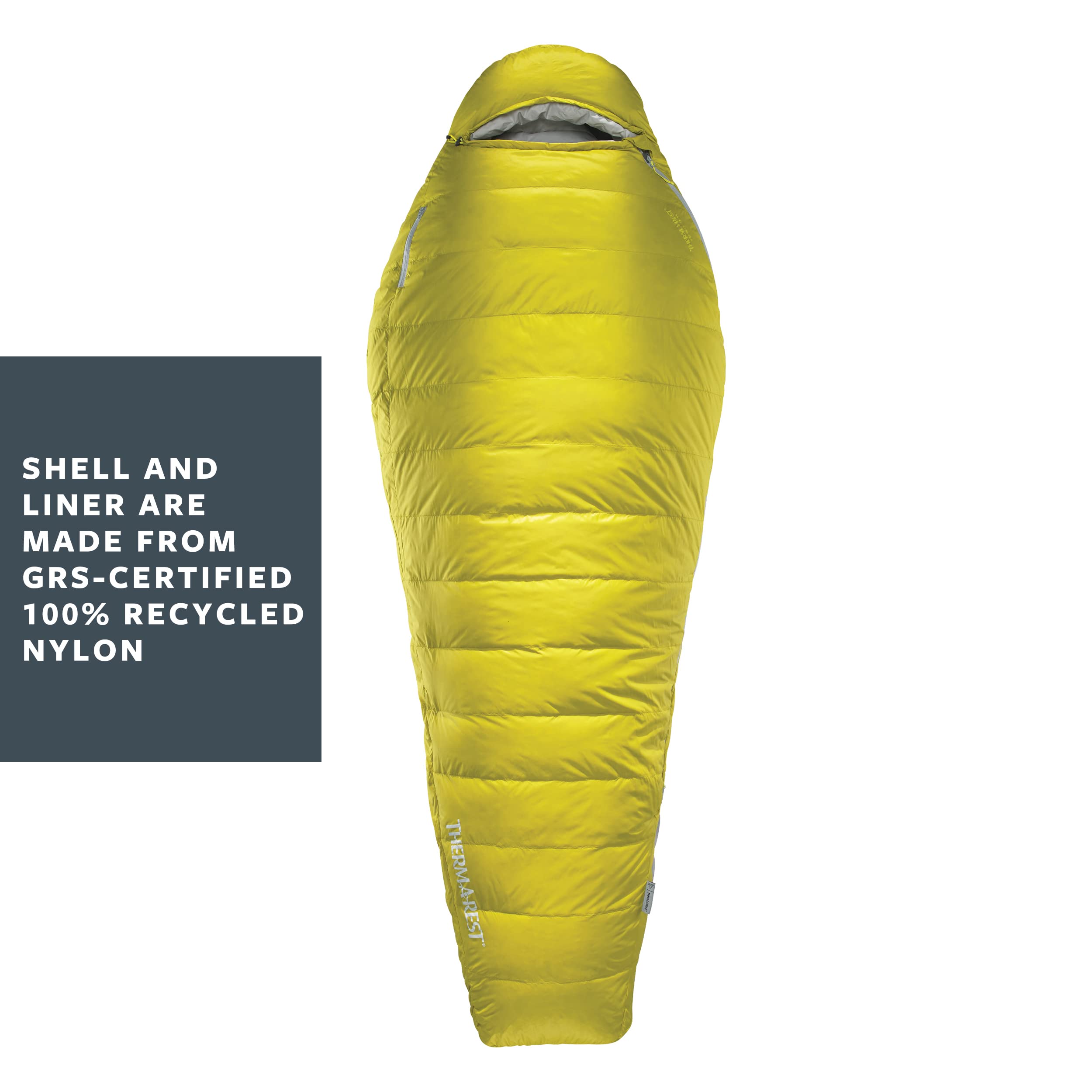 Therm-a-Rest Parsec 32F/0C Ultralight Down Mummy Sleeping Bag, Small
