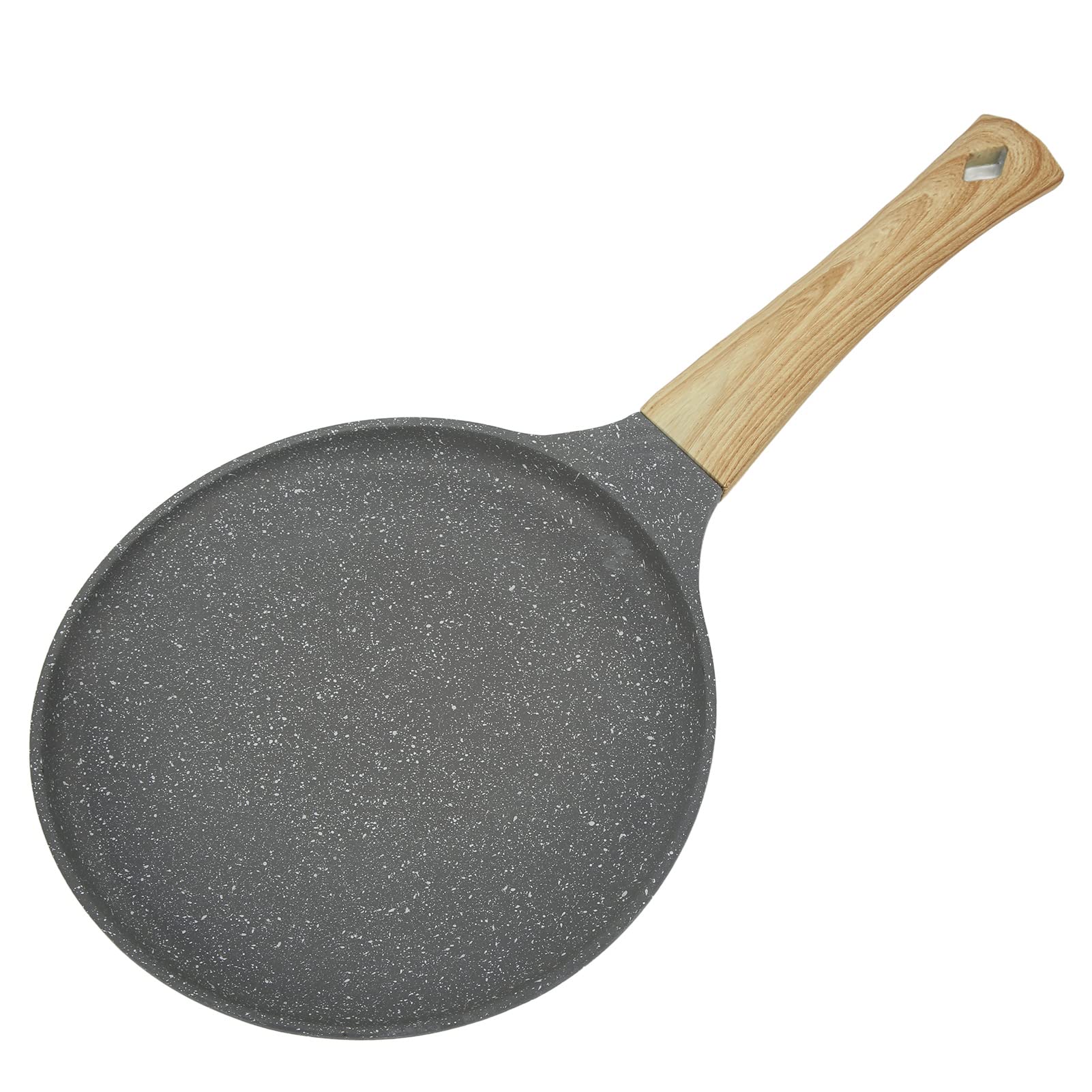 Pilipane Nonstick Pan,Frying Pan Flat Bottom Even Heating Stick Free Cooking Kitchen Ware with Handle for Food, Non-Stick Pancake Griddle Compatible with Induction Cooktop(28cm)