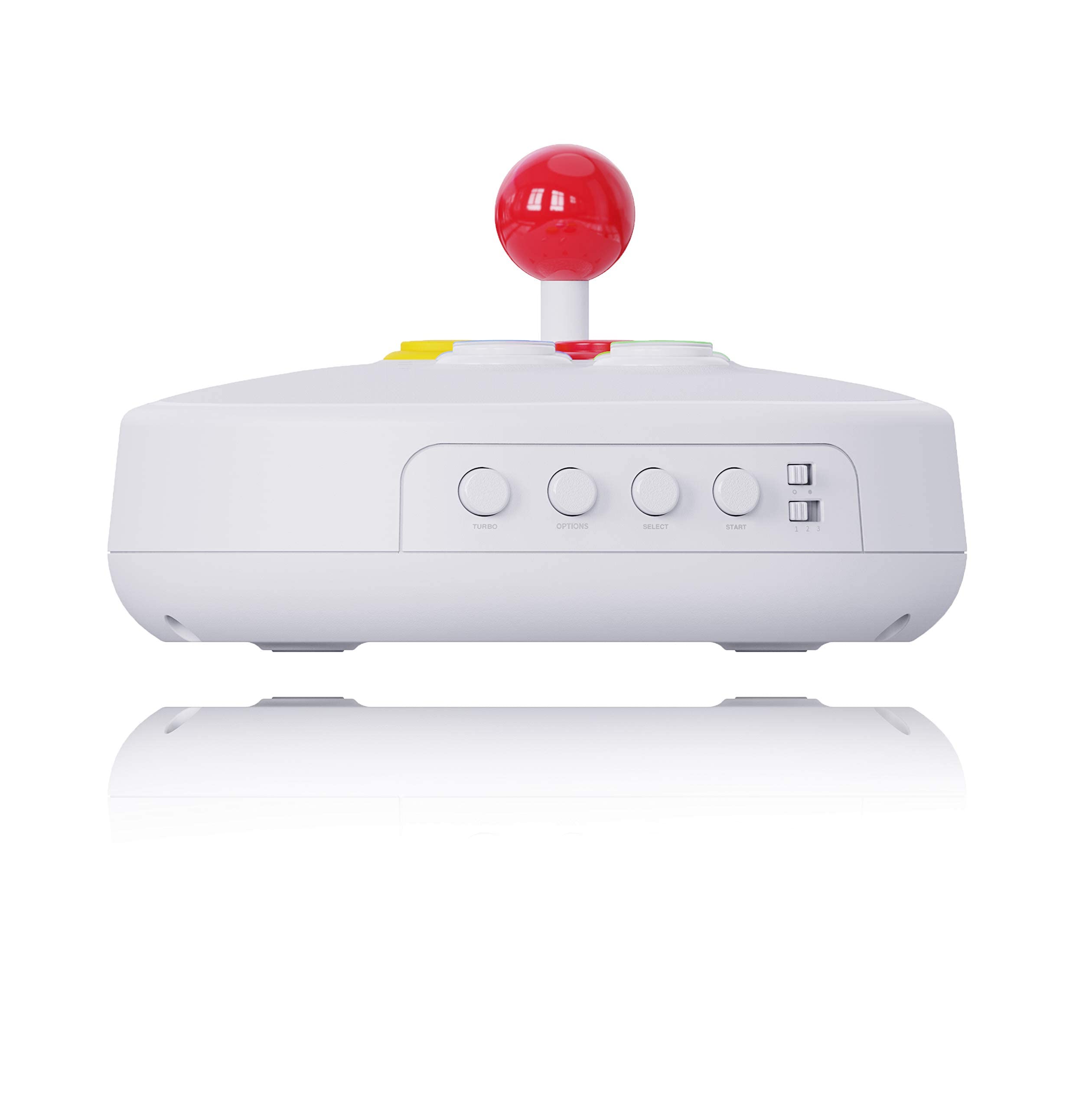 UNICO NEOGEO Arcade Stick Pro with 20 Pre-installed NEO-GEO Retro Games, Neo Geo Pocket Support 720p HDMI Output, 3.5mm Audio Jack