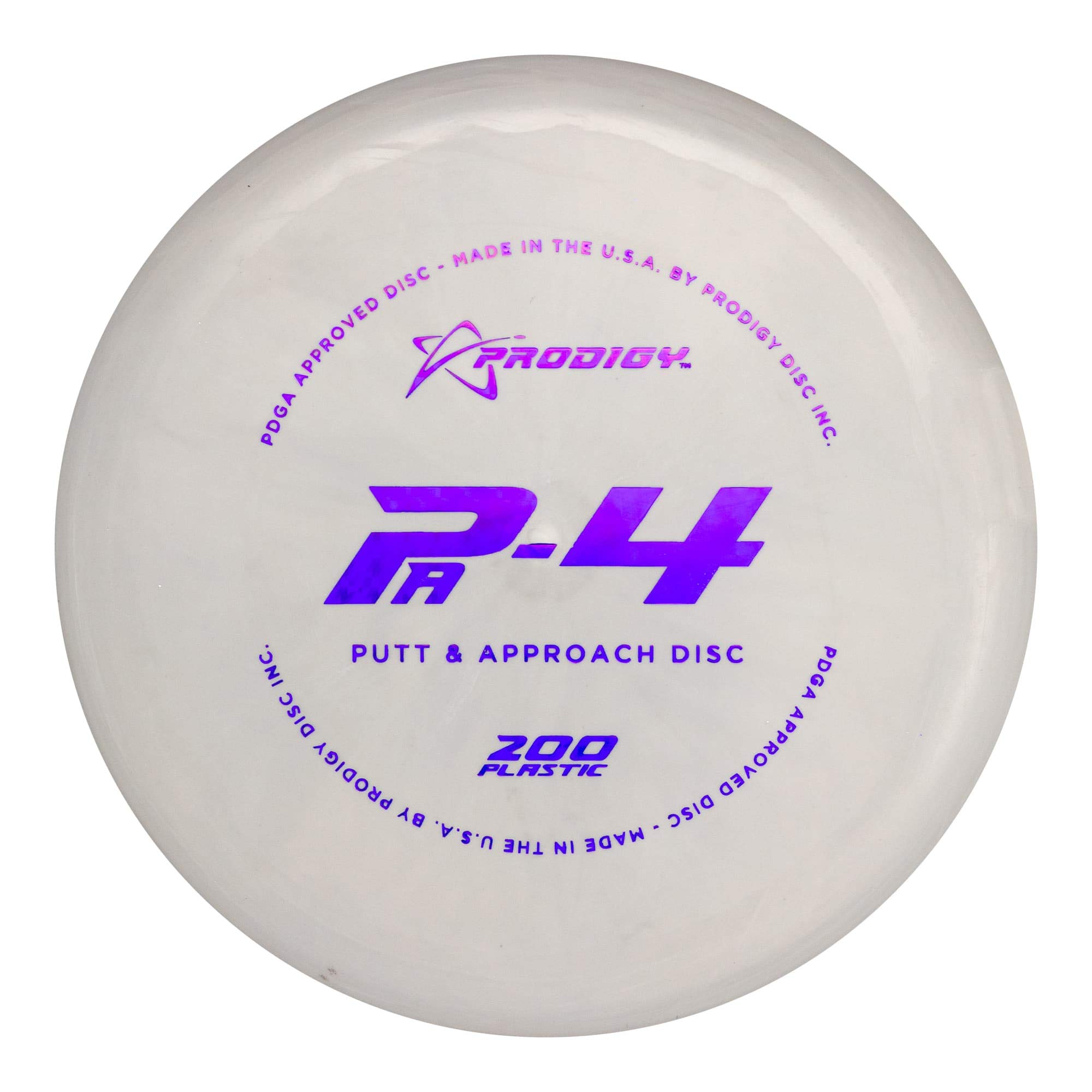 Prodigy Disc 200 Series PA4 Putter Golf Disc [Colors May Vary] - 170-174g