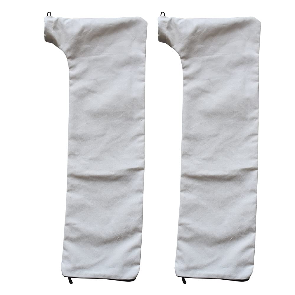 TS1004 2.5inch Table Saw Dust Collector Bag - by Mowerhub, Compatible with Bosch / Ryobi / Craftsman / Porter Cable and more - Fits Model 4000, 4100, GTS1031, GTS1041A (2)