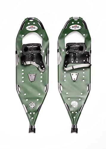 Redfeather Snowshoes Trek 35 SV2,Green - Aluminum - Made in The USA