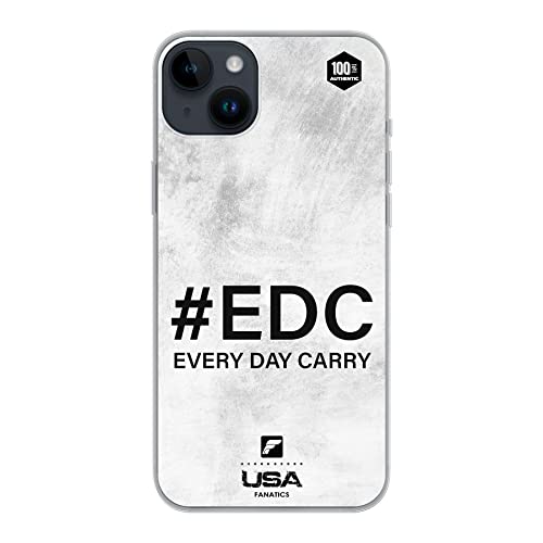 Phone Case #EDC Every Day Carry USA Patriot Design Silicone Transparent - Compatible iPhone and Samsung (Samsung Galaxy A52 5G)