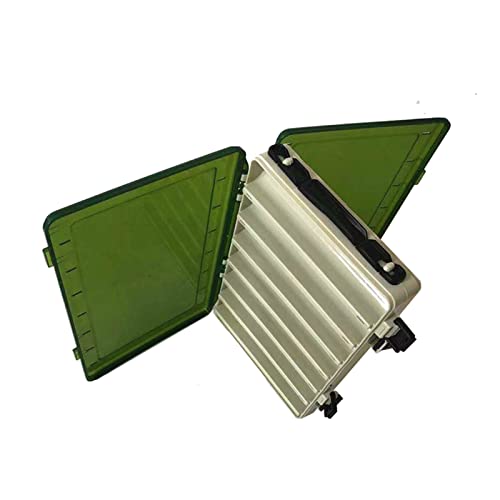 YOUOOK Plastic Box Large Double-Decker Fishing Box Screw Parts Storage Tool Box Storage Fishing Lures Box Accessories Tool Box
