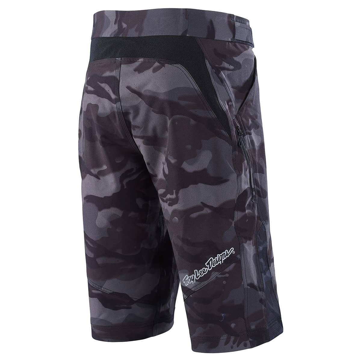 Troy Lee Designs Cycling Mountain Bike Trail Biking MTB Bicycle Shorts for Mens, Short Shell Shorts (Camo Black, 34)