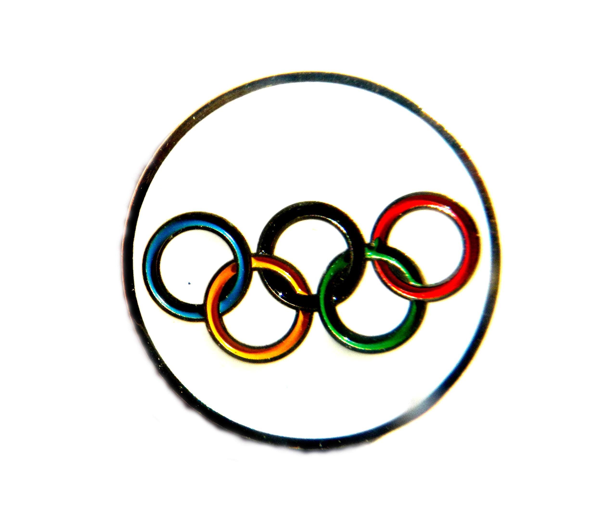 Putter Mounted Divot Tool and Ball Marker - Olympic Rings