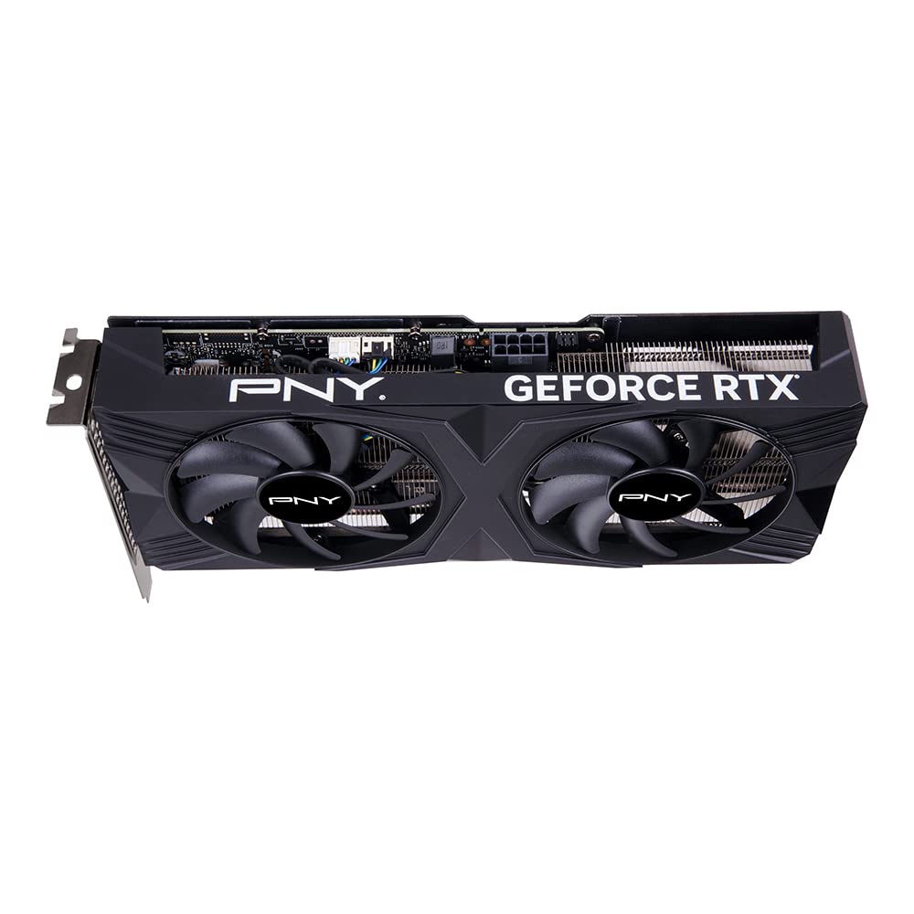 PNY GeForce RTX™ 4060 Ti 8GB Verto™ Dual Fan Graphics Card DLSS 3 (128-bit, PCIe 4.0, GDDR6, HDMI/DisplayPort, Supports 4k, 2 Slot)