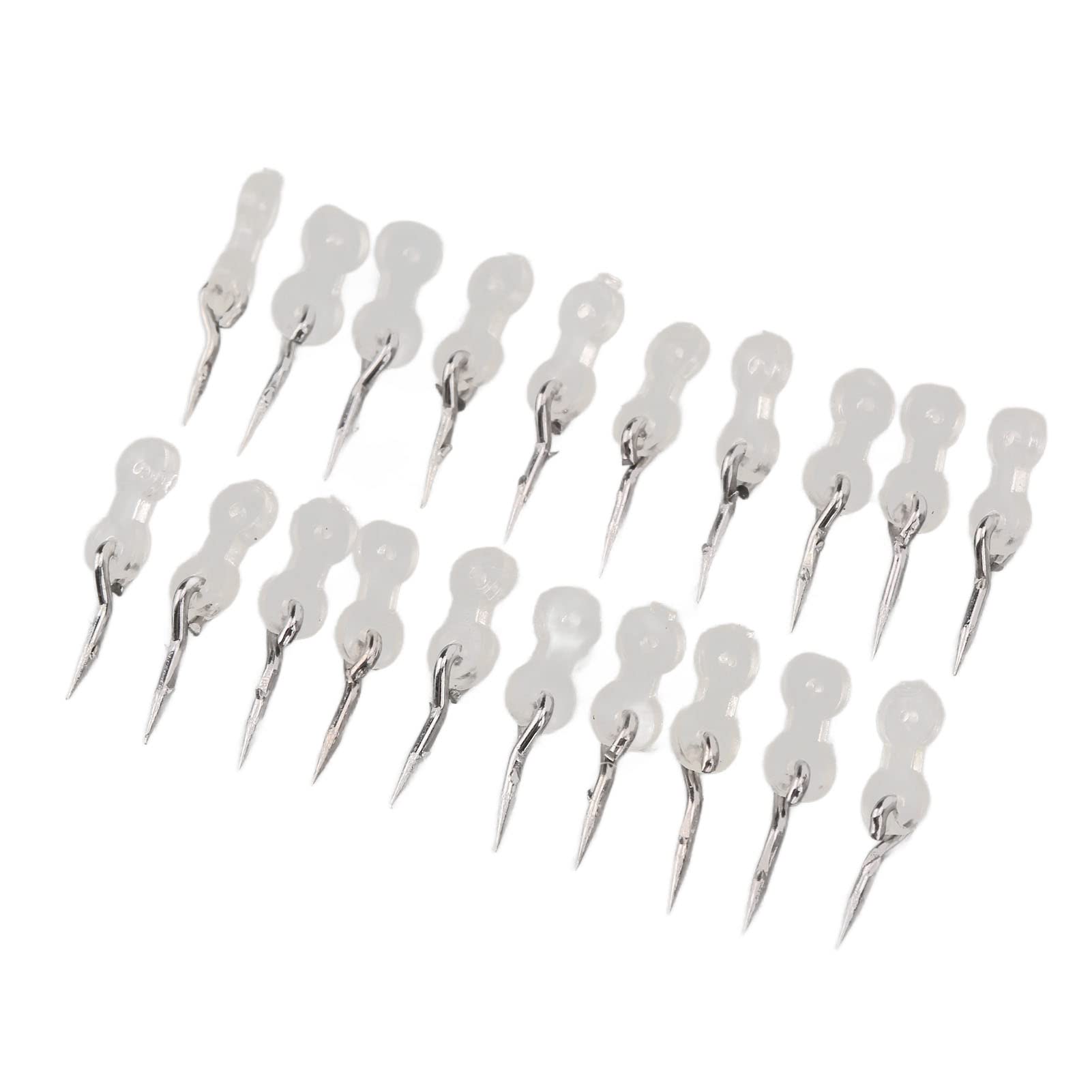 VGEBY Float Bait Needles,20Pcs White Floating Fishing Carp Lures Fish Gear Supplies Accessories Bait Needle Fish for Making Rigs (7mm) Other Fishing Tools and Accessories