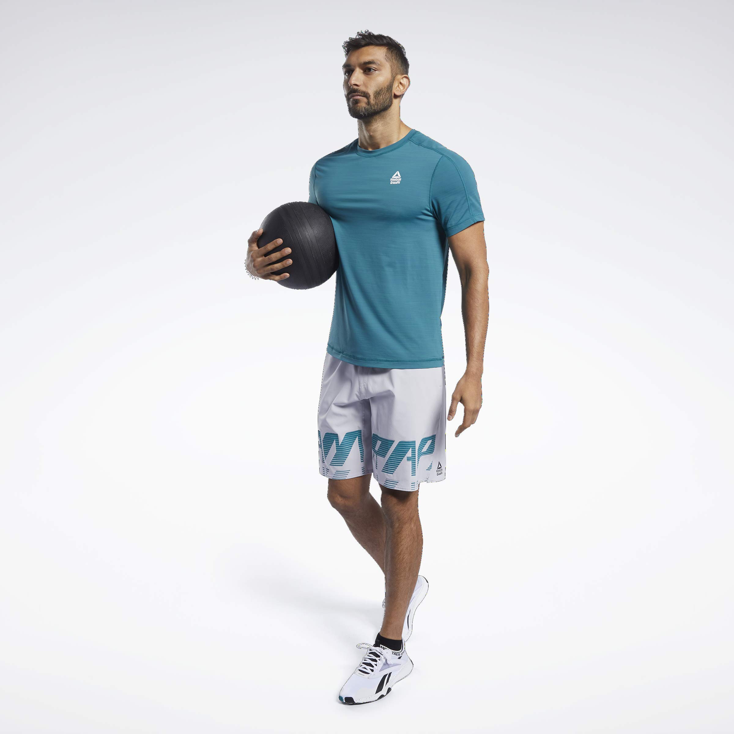Reebok Crossfit Activchill Tee, Heritage Teal, X-Large