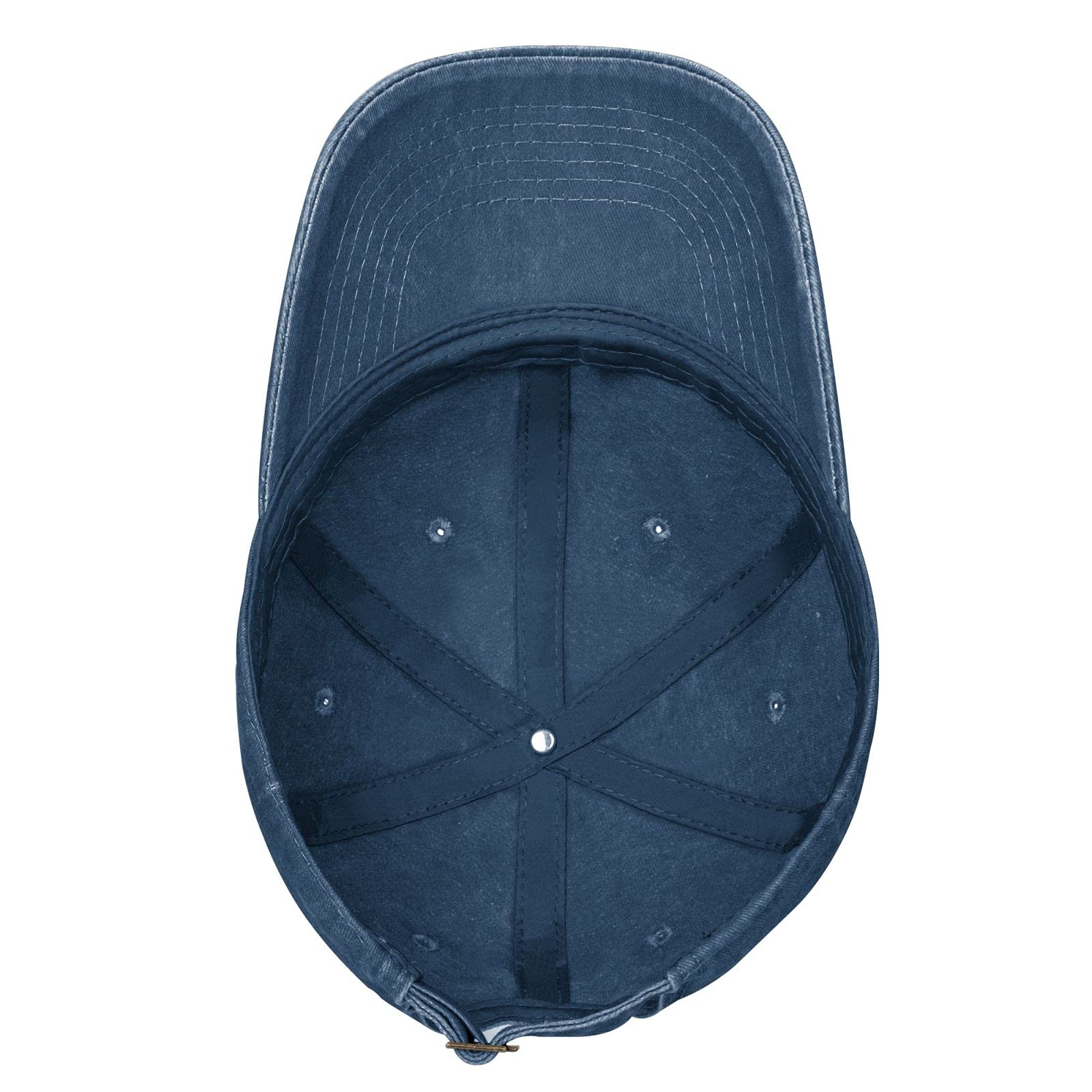 POOEDSO Shield of Beverly Hills, California Baseball Cap for Men Women Adjustable Trucker Hat Cotton Cowboy Hats Navy Blue