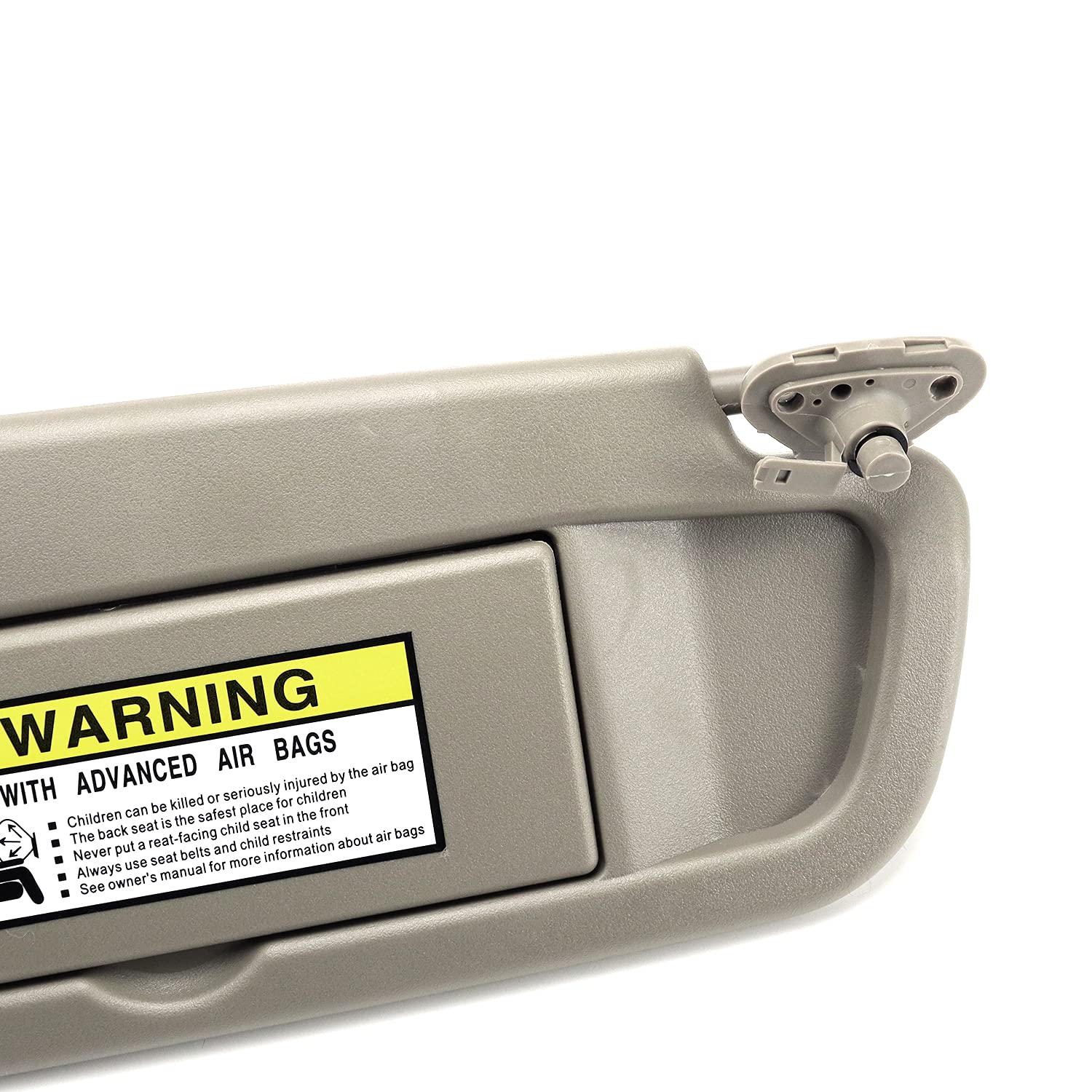 USTAR Light Gray Right Passenger Sun Visor Fit for Honda Civic 2006-2011 83230-SNA-A01ZC