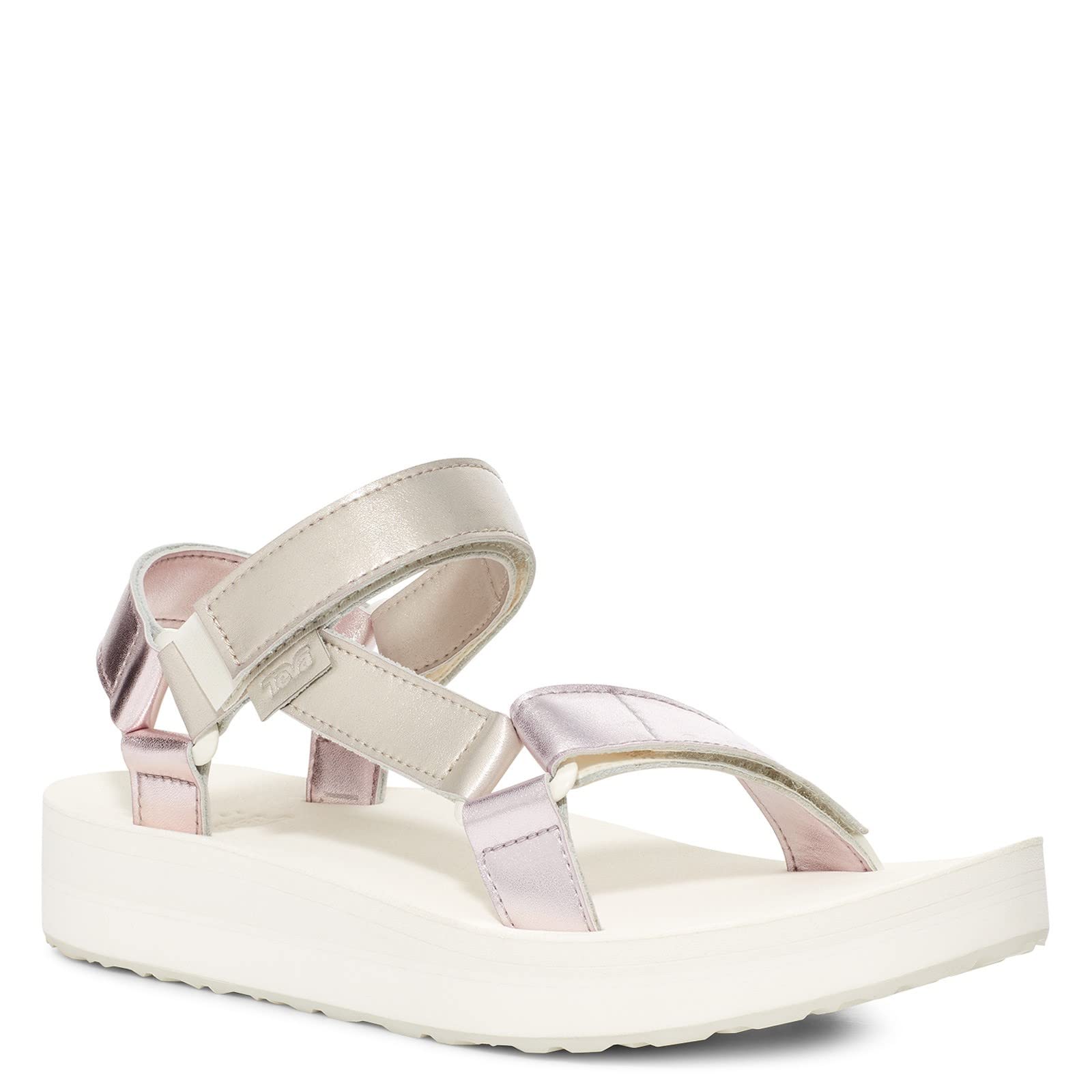 Teva Women's Midform Universal Shimmer Sandal, Pearl Multi, 8