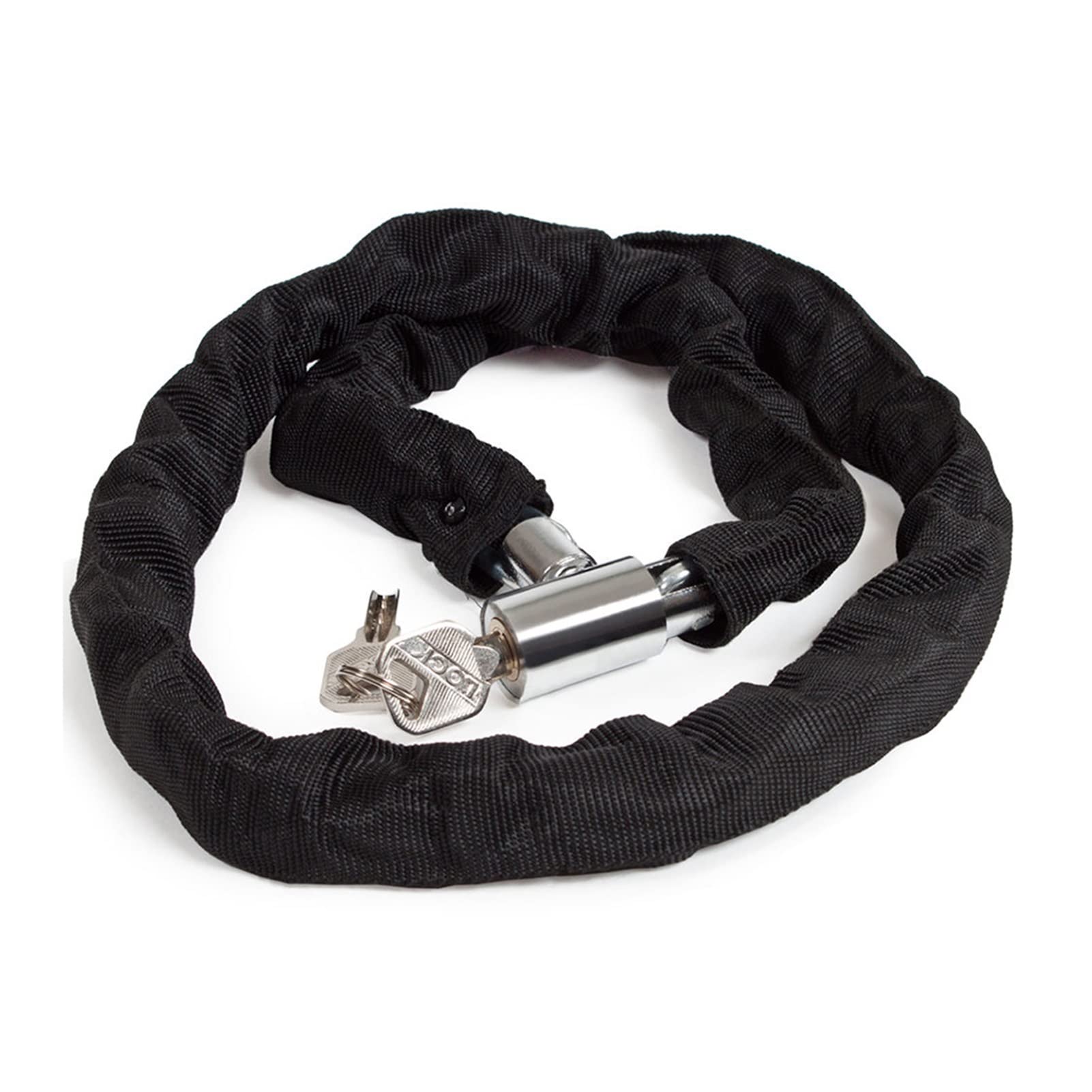 YANGLI WanLiTong Bike Lock Anti-Theft Chain Lock Keys Required Open with Password (Color : Black)