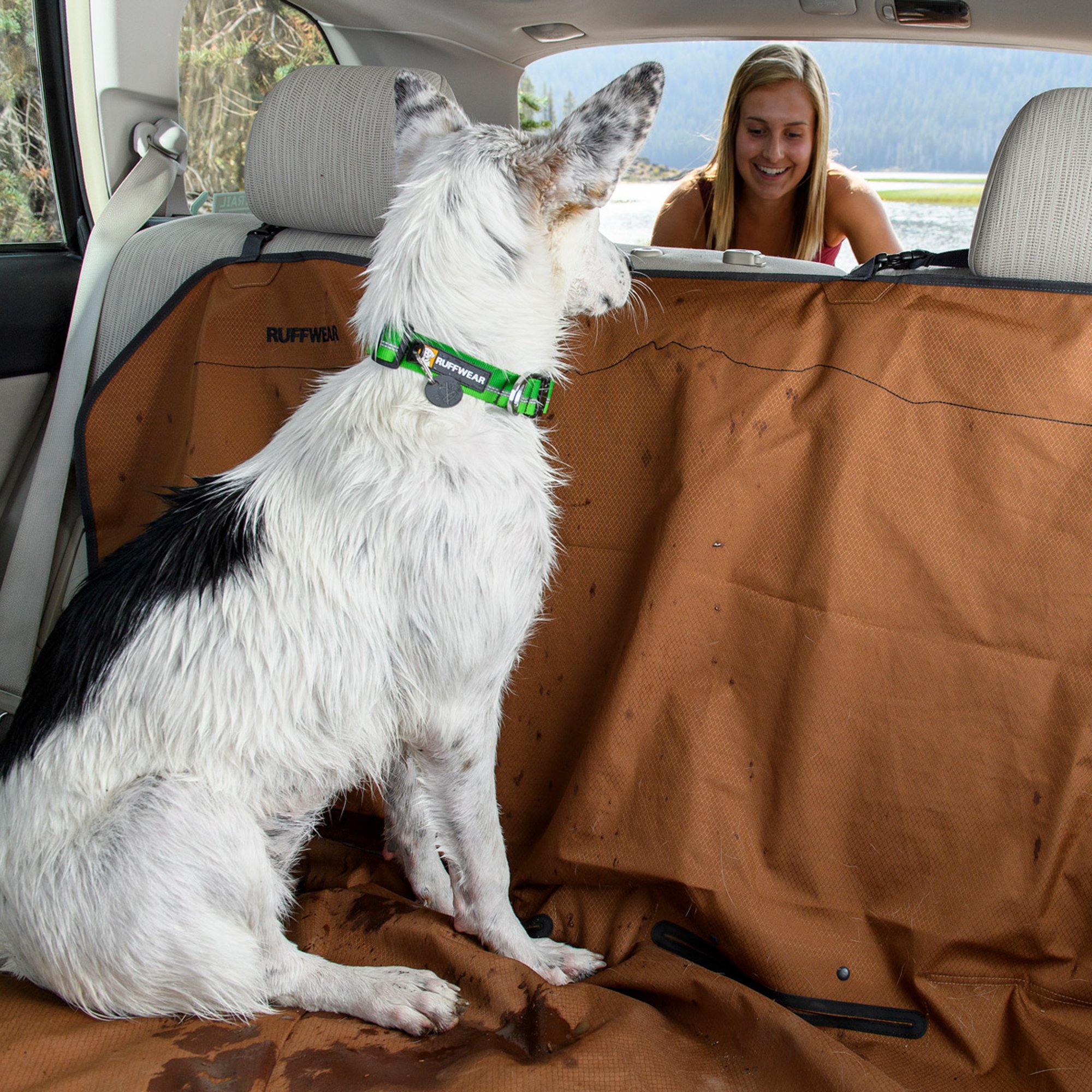 Ruffwear, Dirtbag Seat Cover, Granite Gray