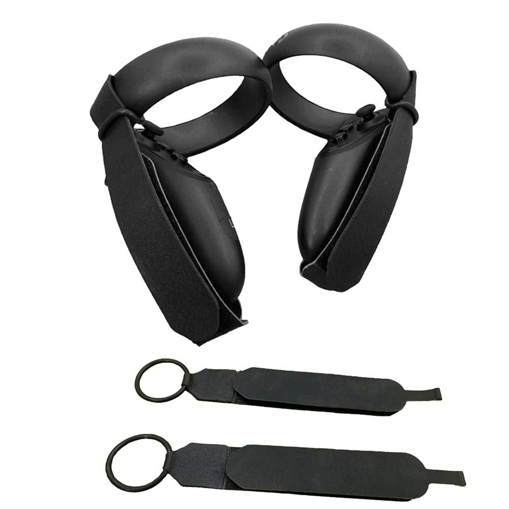 Touch Controller Grip Cover Wrist Strap Non-Slip Handle for Oculus Quest Oculus Rift S Anti-Throw Handle Protective Sleeve