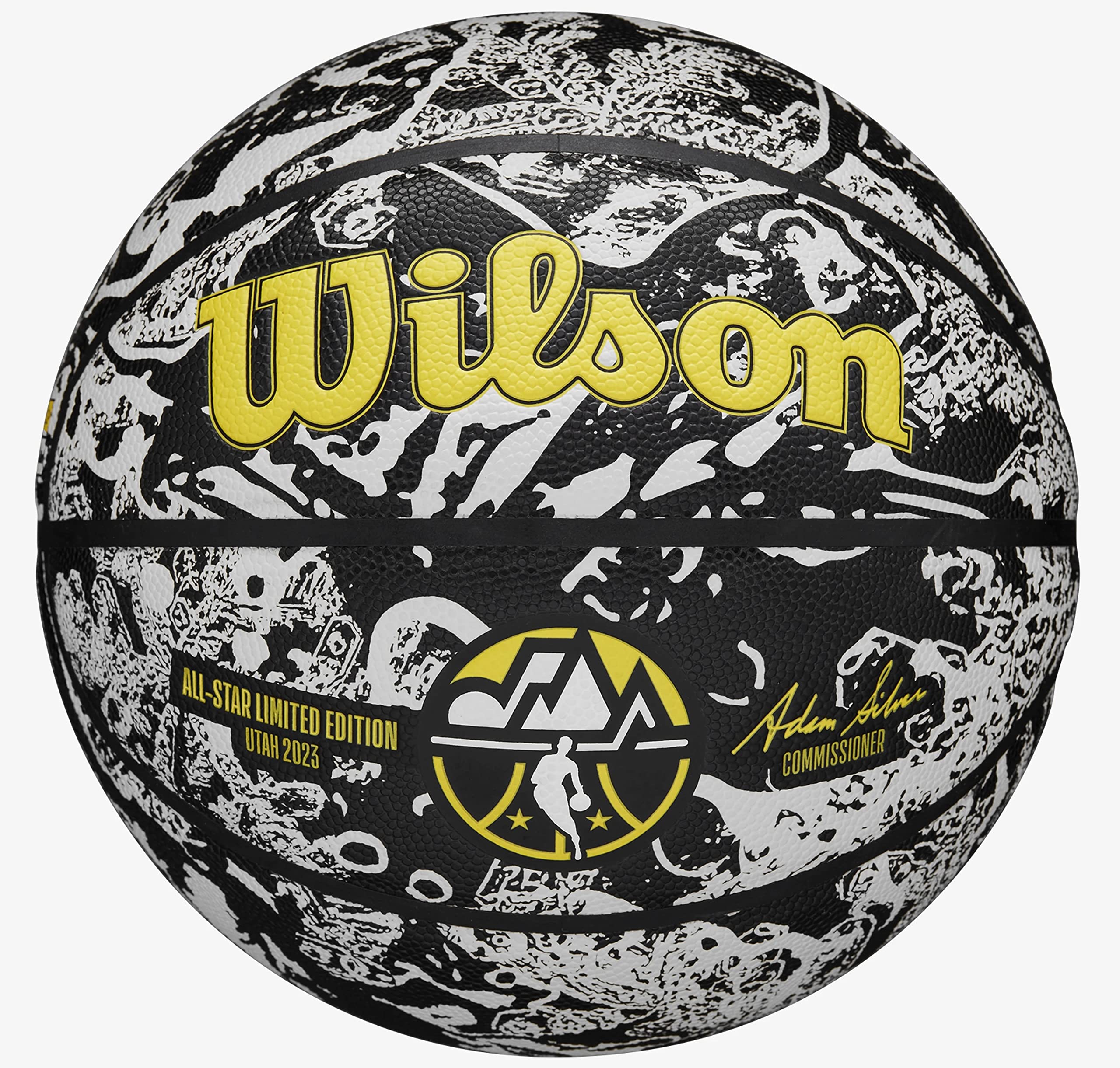 WILSON 2023 NBA All-Star Game Collectors Edition Full Size 7 Basketball - Utah