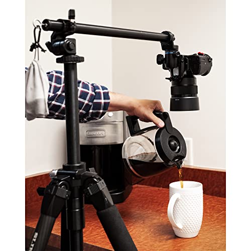 SLIK Creator’s Series: Sliding Arm II – 19.5” Mini Boom Arm, Black (Model: 618-757)