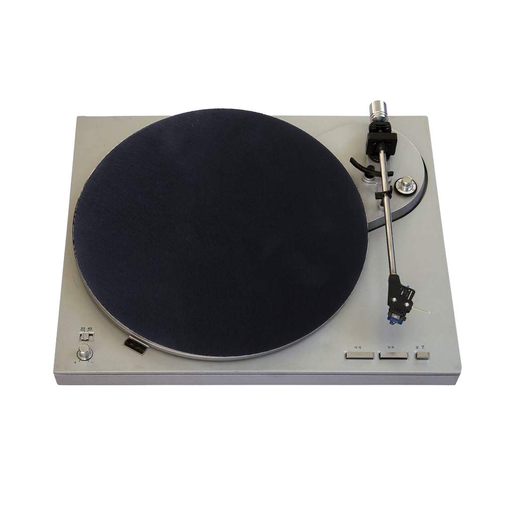 RGBIWCO - Turntable Mat,Felt Turntable Platter Mat LP Slip Mat Audiophile 3mm Thick For LP Vinyl Record
