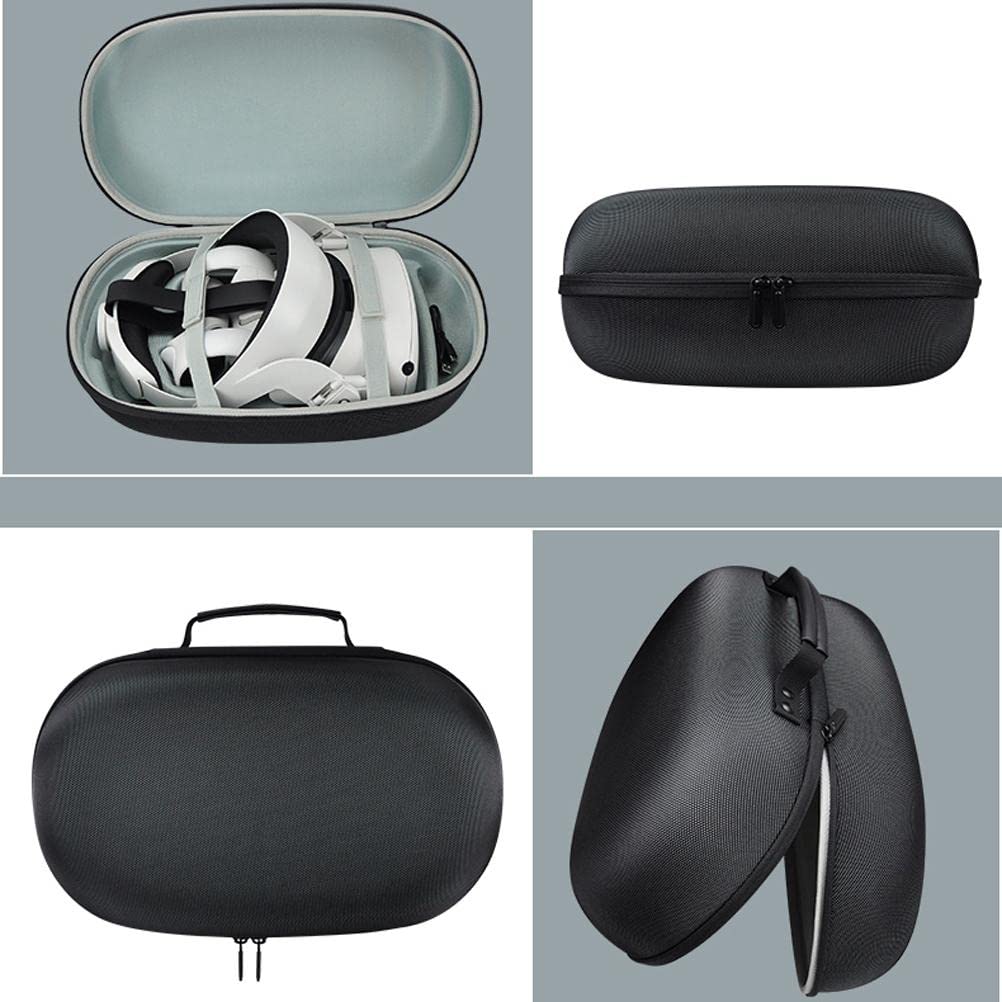 TBEOEN Hard Carrying Case Compatible for Oculus Quest 2 VR Headset and Accessories Wear-Resistant Oxford Protective Cover Outdoor Portable Storage Bag