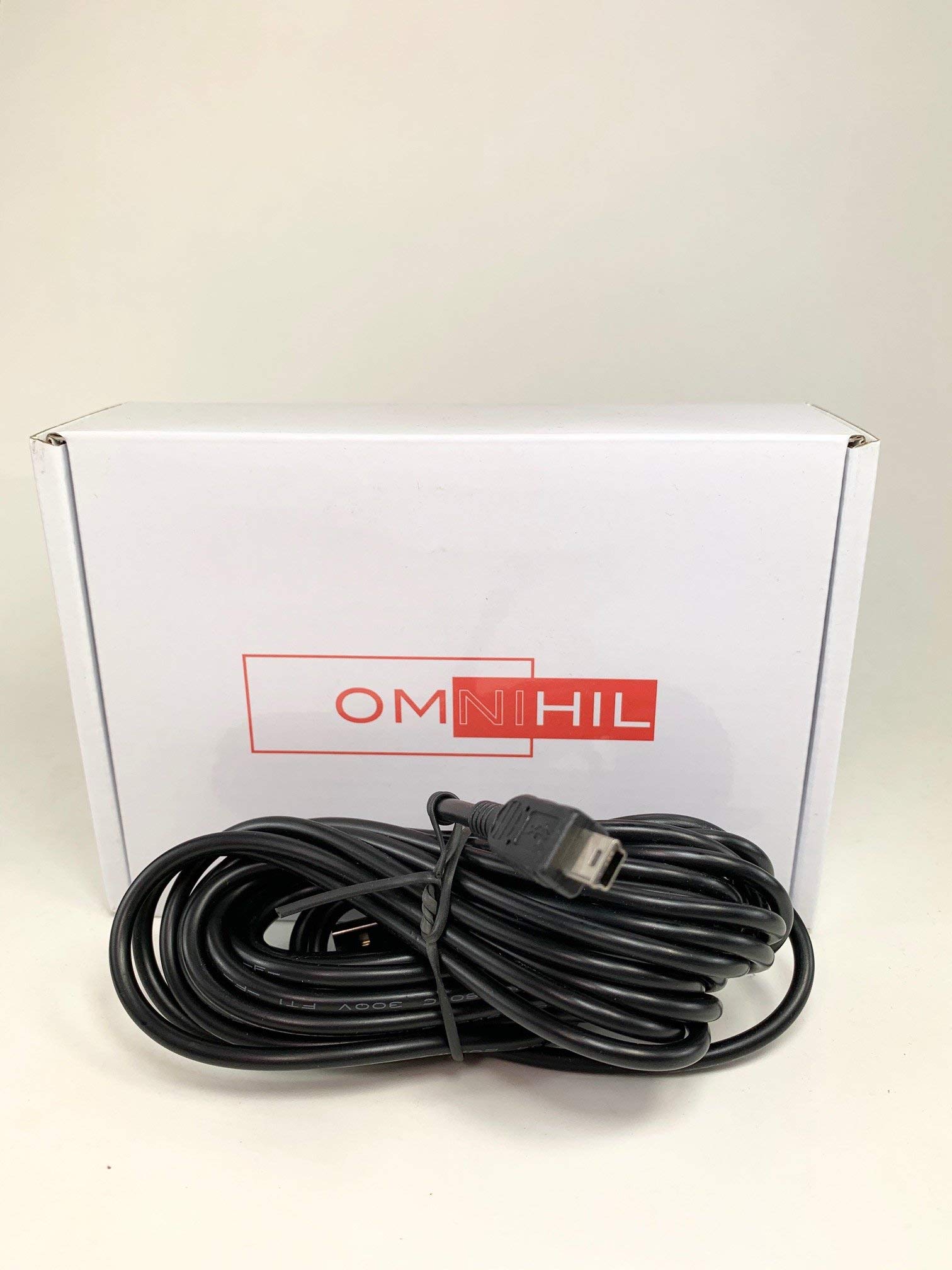 OMNIHIL 15 Feet Long High Speed USB 2.0 Cable Compatible with MSRX6 / USB Magstripe Credit Card Reader Writer