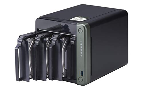 QNAP TS-453D-4G 4 Bay NAS for Professionals with Intel® Celeron® J4125 CPU and Two 2.5GbE Ports