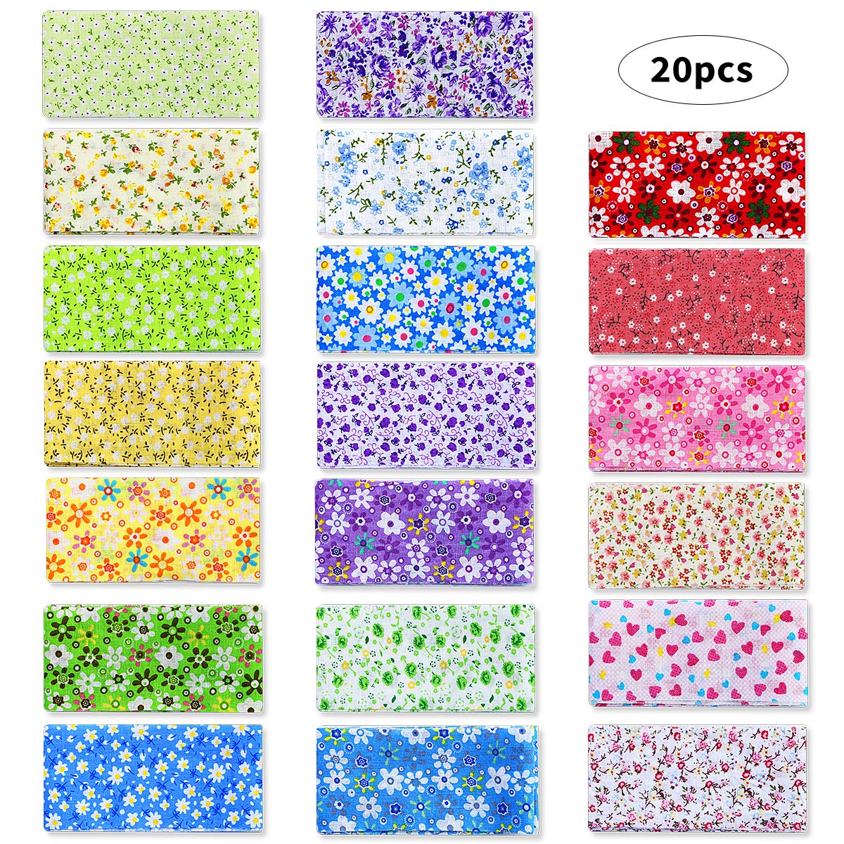 Pralb Miniatures Jelly Roll Collection 40 Precut 2.5-inch x 42 inch Quilting Fabric Strips
