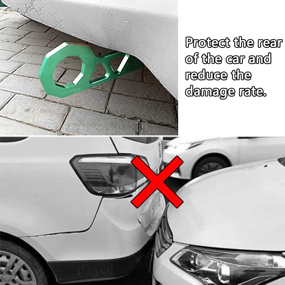 Rear Tow Towing Hook for Universal Car Auto Trailer JDM Ring Aluminum Racing Trailer Hook Green