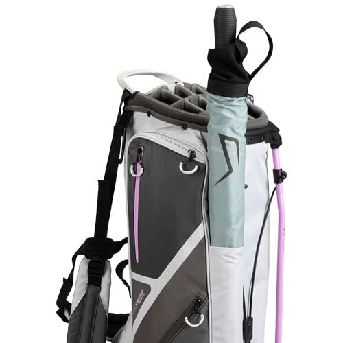 Taylormade Women's FlexTech Crossover Bag, Kalea, Cool Gray, Lavender