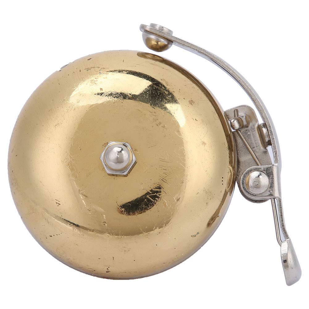 Ueohitsct Classic Copper Mountain Bicycle Bike Cycling Handlebar Bell Ring Horn Sound Alarm Loud Safety