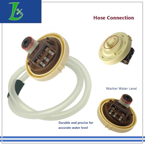 OEM DC96-01703C Washer Water Level Pressure Switch Compatible with LG Samsung Washer Water Level Sensor DC96 01703C PS4217081 PT4217081 AP5581361