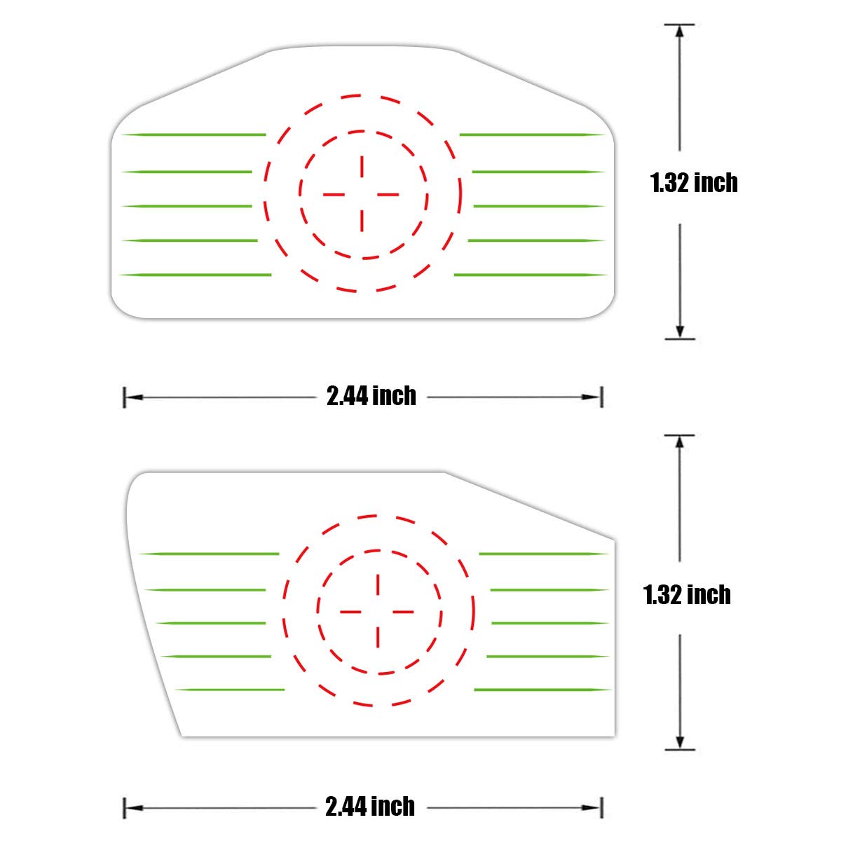 Remarkable Golf Impact Tape Labels - 210 Pcs Golf Impact Stickers/Golf Club Tape for Swing Training Irons Putters and Woods
