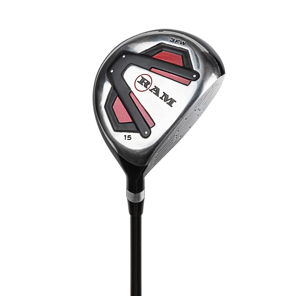 Ram Golf Accubar Plus Men Right Graphite/Steel Golf Clubs Set Reg Flex, 1 Inch Longer