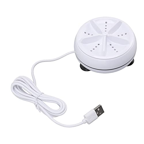 VTOSEN Portable Washing Machine Mini Ultrasonic Turbine Washer - Small, Multifunctional USB Powered Washing Machine for Travel Business Trip