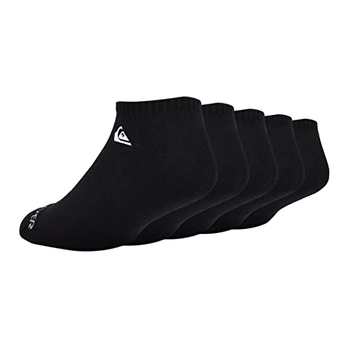 Quiksilver Men's Low Cut Socks, Black, 10/13